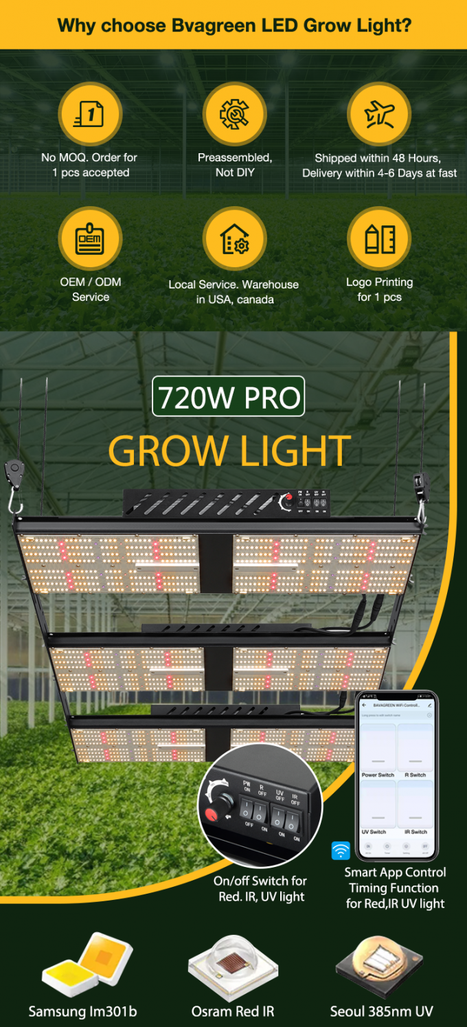 720w SAMSUNG LM301B LED Board